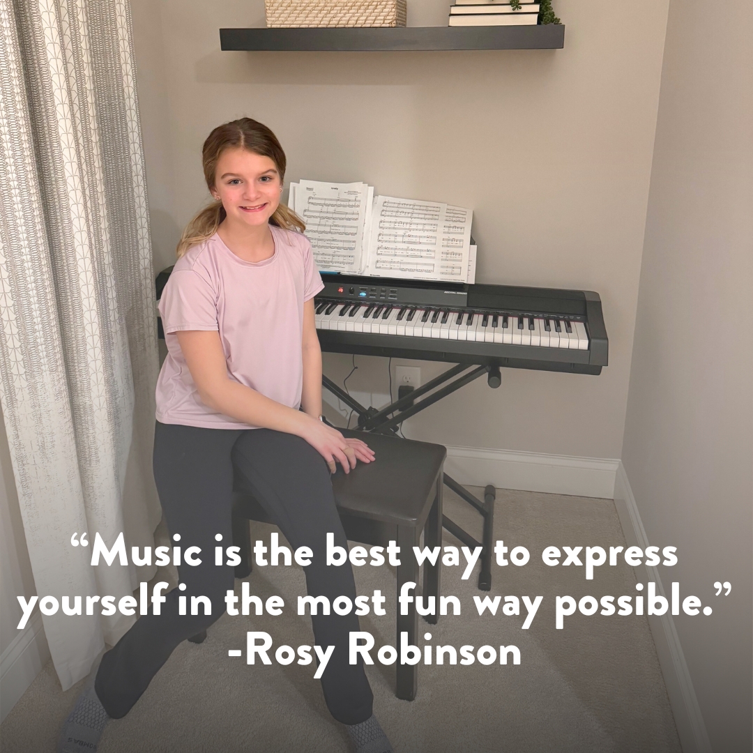 Mason Music Student Spotlight: Rosy Robinson - Mason Music